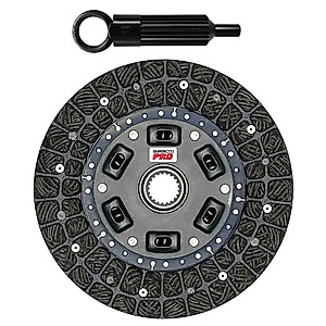 ClutchMaxPRO Performance Stage 2 Clutch Disc Plate with Alignment Tool Compatible with 1987-1992 Toyota Supra Turbo 3.0L 7M-GTE 5-speed R154 MK3 (CPLC56024R1DEAT-16063-ST2)