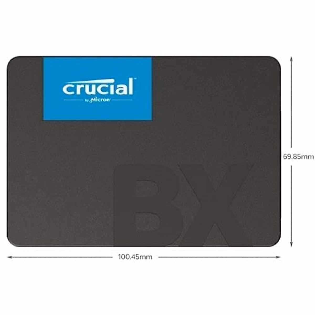 Crucial BX500 2TB 3D NAND SATA 2.5-Inch Internal SSD, up to 540MB/s - CT2000BX500SSD1