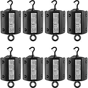 40W LED Emergency Backup Driver for UFO LED High Bay Light,0-10V Dimmable Emergency led Driver, Backup Battery Emergency Time Over 90 Minutes, 100V-347VAC Rechargeable UL Listed (40W (8-Pack))