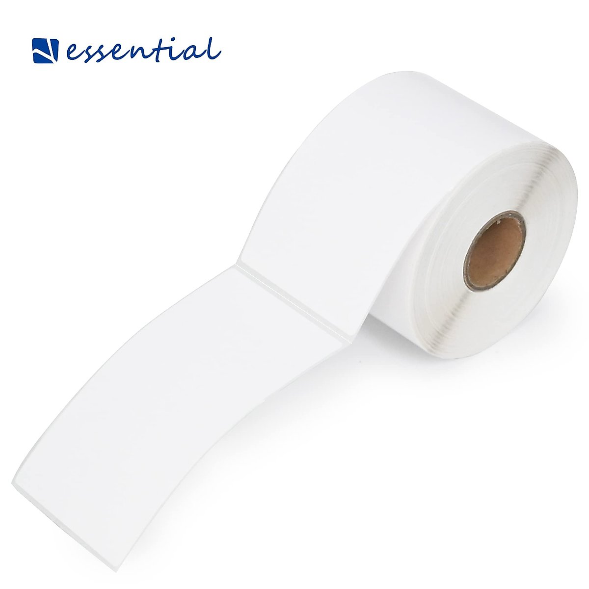 ESSENTIAL 2.25"x 4" White Direct Thermal Barcode Labels, Shipping Labels, Compatible with Zebra & Rollo Label Printer, 350 Labels of Roll (1 Roll)