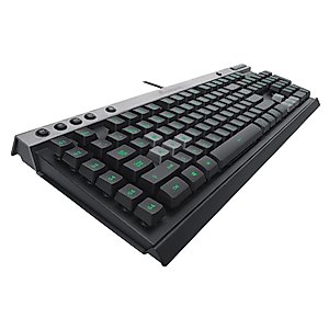 Corsair K40 Gaming Keyboard, 6 Programmable G Keys, Backlit Multicolor LED (CH-9000223-NA)