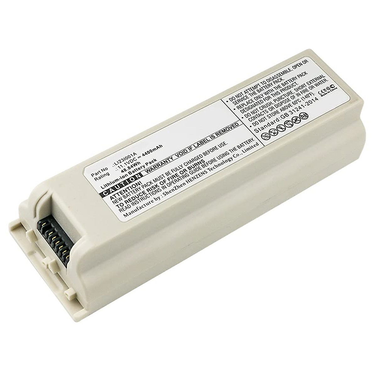 Synergy Digital Battery, Compatible with Mindray Echographe M5, M5T, M5T Ultrasound System, M7, M7 Ultrasound System, M7T Ultrasound System, M9, M9 Ultrasound System B