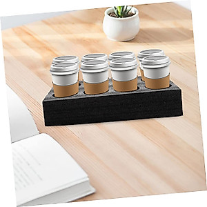 4 Pcs Milk Tea Cup Holder Cup Fixing Packing for Cup Drink Carrier Tray to Go Coffee Cup Holder 8 Cup Accesorios Auto Takeout Coffee Cup Holder Universal Bottle Rack Epe re-usable