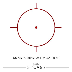 EOTech 512 68 MOA RING/MOA DOT