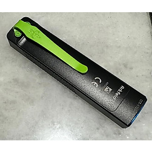 Zombie Green Titanium Deep Carry Pocket Clip For Olight Arkfeld UV Arkfeld PRO Flashlight