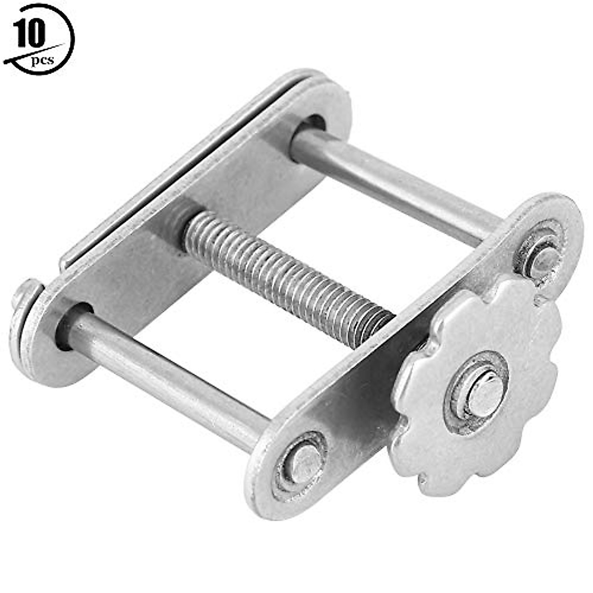 Omabeta Water Stop Fixed Clip, 10PCS Easy to Clean Good Stability Hose Clamp High Hardness for Hospital for Laboratory