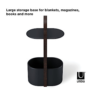 Umbra Bellwood Storage Table (Black-Walnut)