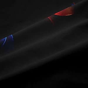 Feelyou Gaming Curtains for Boys Bedroom Kids Gamer Room Decor Curtain 42W x 63L Inches Teens Black and Red Video Game Controller Window Treatments Drapes with Grommets 2 Panels Set