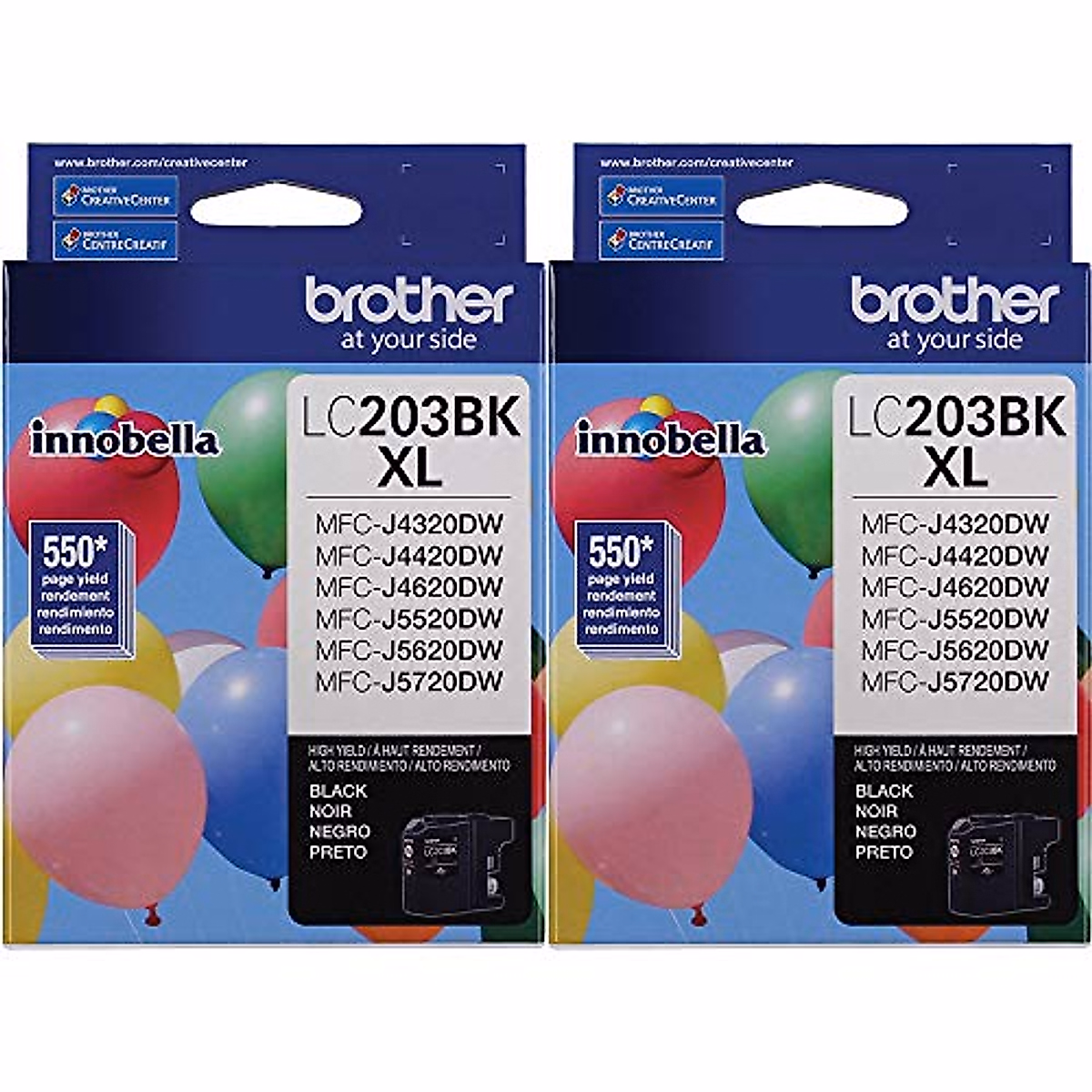 Brother Genuine Innobella LC203BK High Yield Black Ink Cartridge