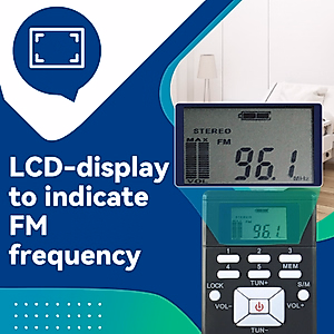 Retekess Wireless Microphone Headset System with 1 TR503 Transmitter and 5 PR13 FM Radio Receiver, Fm Listening System for Church,Training,School(Case of 1 Transmitter 5 Receivers)