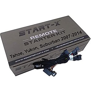 Start-X Remote Start Kit Compatible with Tahoe, Yukon, Suburban 2007-2014 || Plug N Play || 3Xlock Remote Start || No Updater Required || 2007 2008 2009 2010 2011 2012 2013 2014