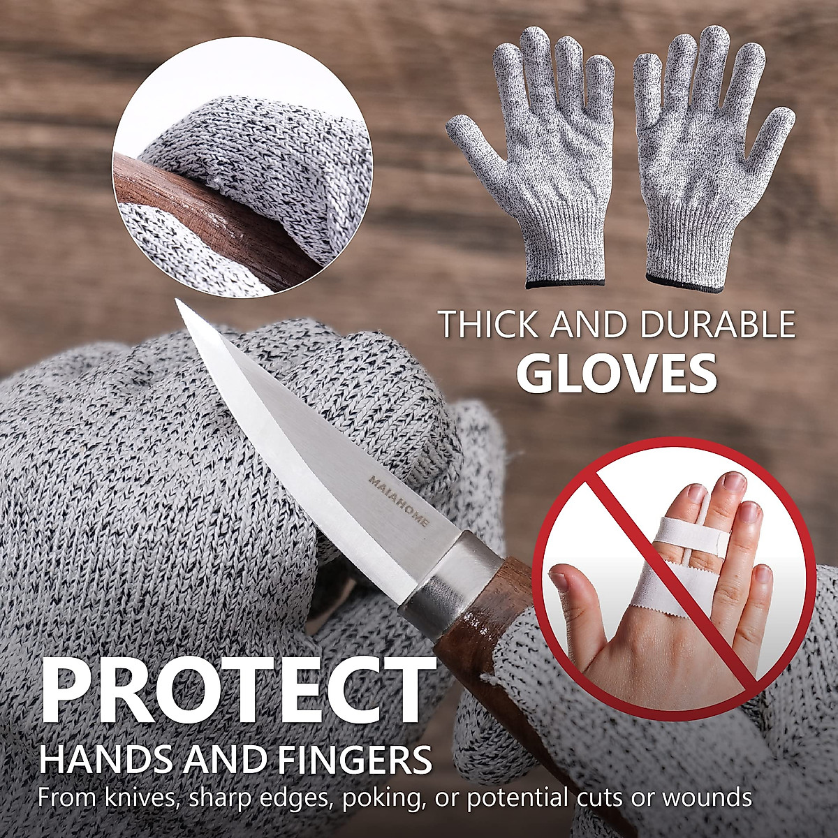 Wood Whittling Kit for Beginners - Experience Ideal for Novice Wood Carvers, Complete with 3 Carving Knives, 8 Basswood Blocks, and Safety Gloves. A Great Wood Carving Tools Set for Adults and Kids