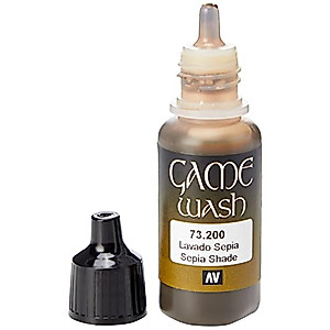 Vallejo Sepia Wash, 0.57 Fl Oz (Pack of 1) (VJ73200)