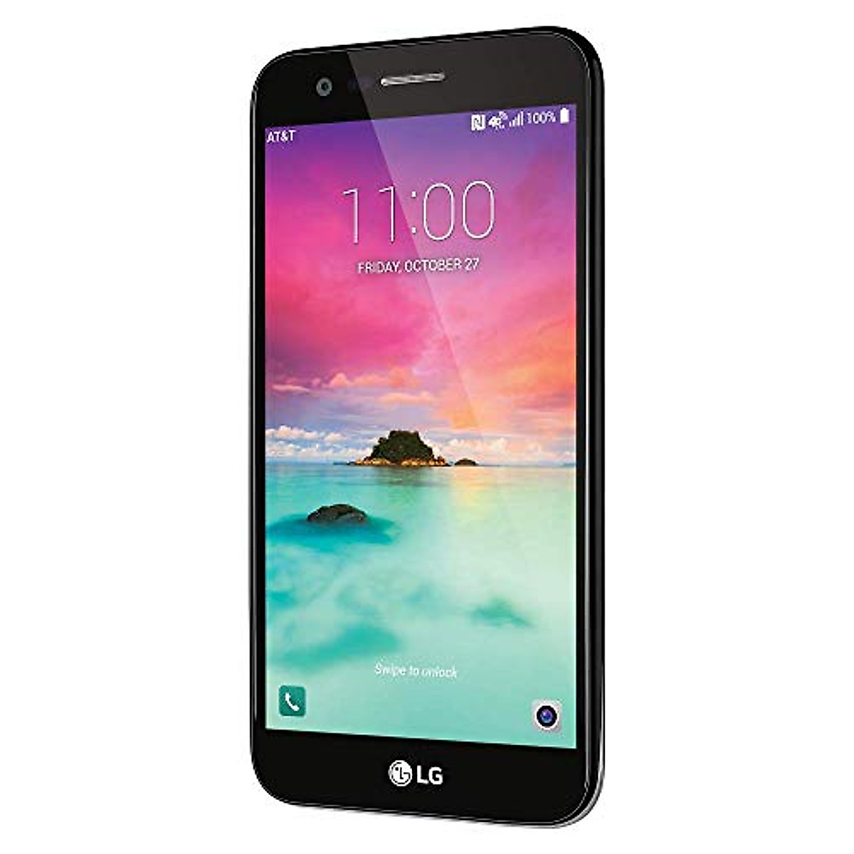 LG K20 AT&T Unlocked 16 GB 4G LTE 5.3 inches 8 MP - Black (Renewed)
