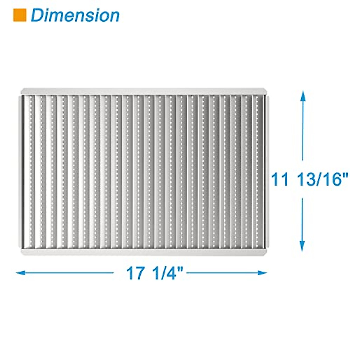 BBQration Grill Replacement Grate for Charbroil Grill2Go X200 TRU-Infrared 21401734, 21401856, 12401734, 12401734-A1, 13401856, Parts for Charbroil Part Number 29102780