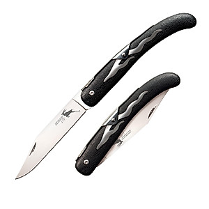 Cold Steel KUDU LITE / 10" Overall / 4 1/4" Blade / 2MM Thick / 5CR15MOV Steel/Blister Packed,Black