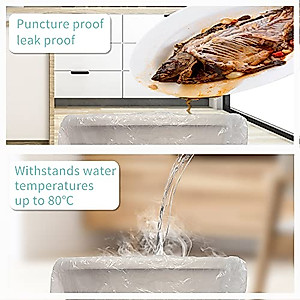 Small Trash Bags Handle Garbage Bags 300 Counts 4 Gallon Trash Can Liner For Home Office Kitchen Bathroom Plastic Bins Trash Recycling 15 Liters Bags