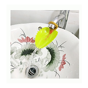 3 Pack Safety Leaf Design Faucet Extender for Hand Washing Hand Wash Helper Bathroom Sink