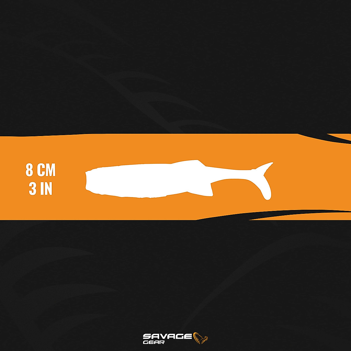 Savage Gear NED Minnow Fishing Bait, Electric Shad, Realistic Contours, Colors & Movement, 12X Tough Duratech Construction, Salt & Scent Infused