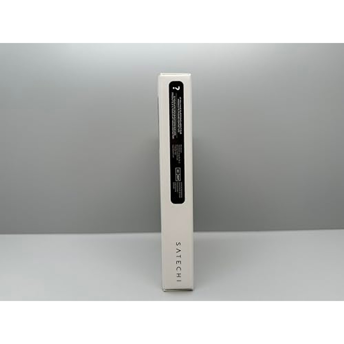 Satechi Magnetic Magsafe Wallet, Vegan-Leather Double Flap Stand Card Holder, 4 Slots with Front NFC Pass-Through, Adjustable Phone Attachment for iPhone 16/15/14/13/12, Travel Accessory, Black