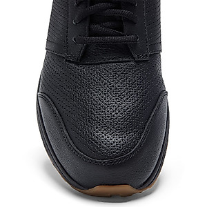 York Athletics - The Henry Mid Trainer - Cross-Training Shoes for Men & Women. Ideal for Boxing, Crosss Training, Weightlifting, & Kickboxing, Leather, Blacktop, Men 10/ Women 11.5