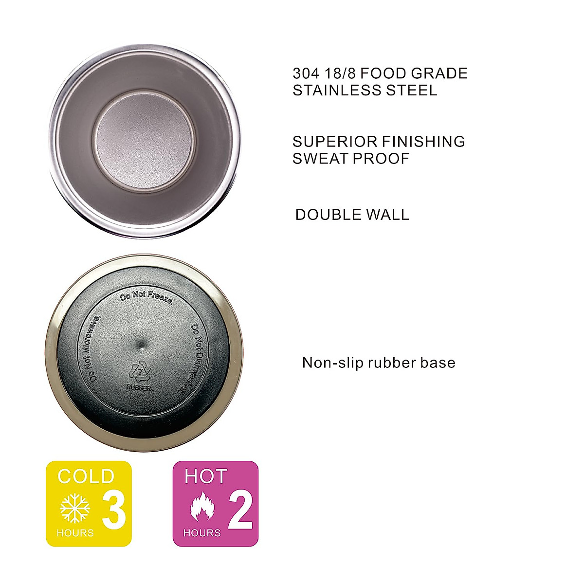 AetherSip 15 oz Dog Print Insulated Travel Mug; Cone-Shaped Stainless Steel Tumbler; Spill-Proof Flip Lid; Ideal for Coffee, Tea, and Cold Beverages