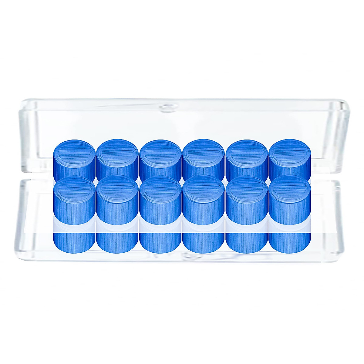 Mighty Plugs - (12 Pair Value Pack) - from Pure (Beeswax) - Highest NRR 34 Sound Blocking - Perfect Ear Plugs for Sleeping - 100% Snore Blocking - Waterproof for Swimming