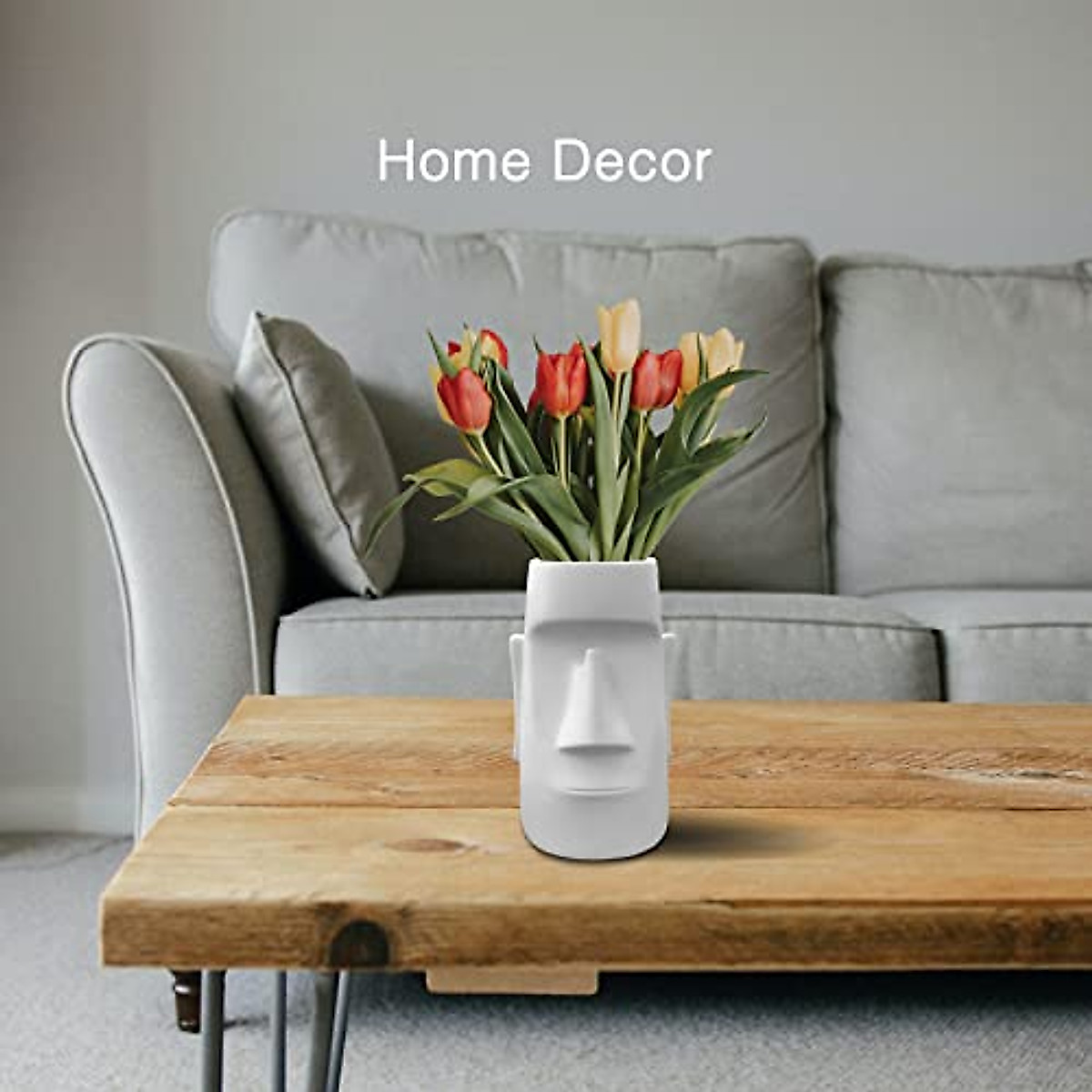 Fuxless Pen Holder for Desk, Pencil Holder with Glasses Holder, Makeup Brush Holder, Simple Modern Style for Desk Decor Thanksgiving Christmas Office Gift