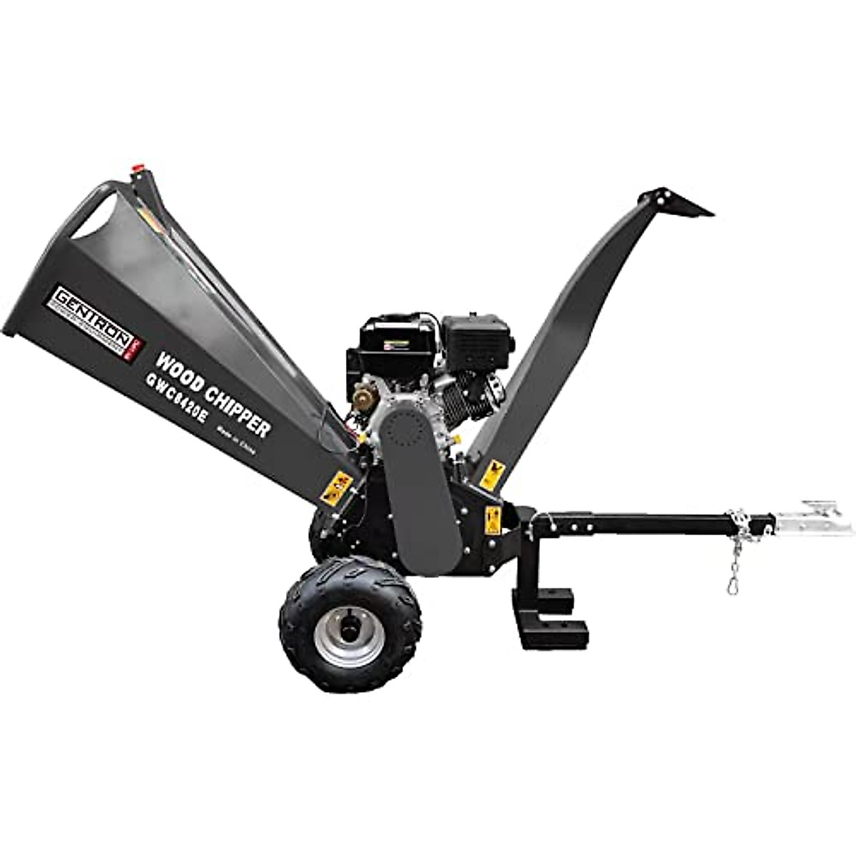 Gentron GWC8420E Wood Chippers, Shredders, & Mulchers, Black