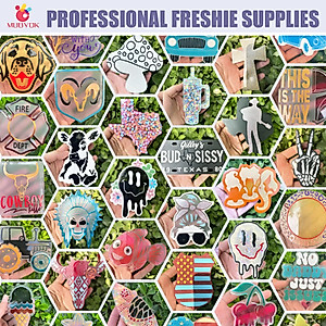 (300 Design Optional) MUBYOK M346 Truck Silicone Freshie Mold for Baking Aroma Beads Car Freshie Supplies