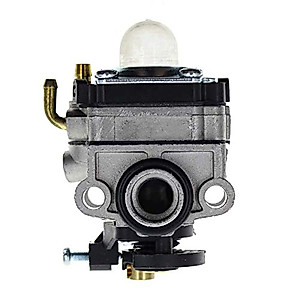 AUTOKAY Carburetor Carb Fits for Homelite Ryobi RY34426 RY34007 C430 X430 30cc String Trimmer with Spark Plug