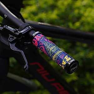 CNC Bike Handlebar Grips,MTB Silicone Grips, Gel Grips for Mountain Bike/BMX/Bicycle.