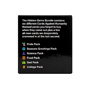 Cards Against Humanity: Hidden Gems Bundle • 6 cool themed packs + 10 all-new cards