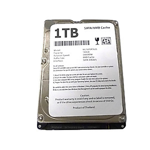 Generic 1TB 1000GB 2.5 Inch (9.5mm)Sata Laptop Internal Hard drive 5400 RPM For Laptop/Mac/PS3 (1TB)