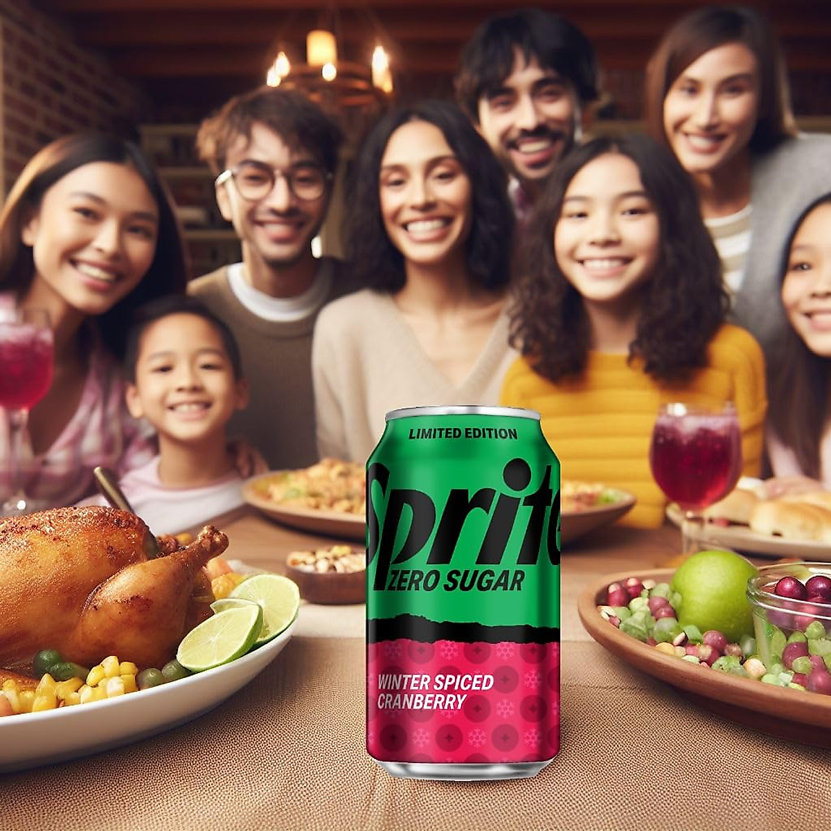 Sprite Cranberry Zero Sugar, 12 fl oz, 18 cans