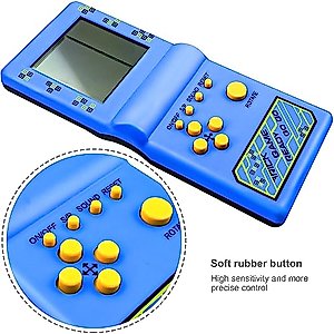 Large Screen Nostalgic Puzzle Player Handheld Brick Game Console Classic Video Game Console Built-in 23 Games