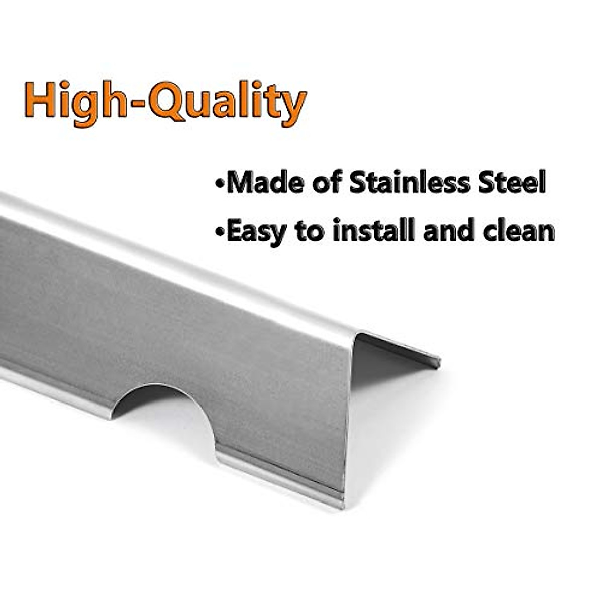 DELSbbq 66032 67095 66795 Flavorizer Bars for Weber Genesis II 300 Series, Replacement Part for Weber Genesis II E-310 E-330 E-335 S-310 LX E-340 Gas Grill, Stainless Steel