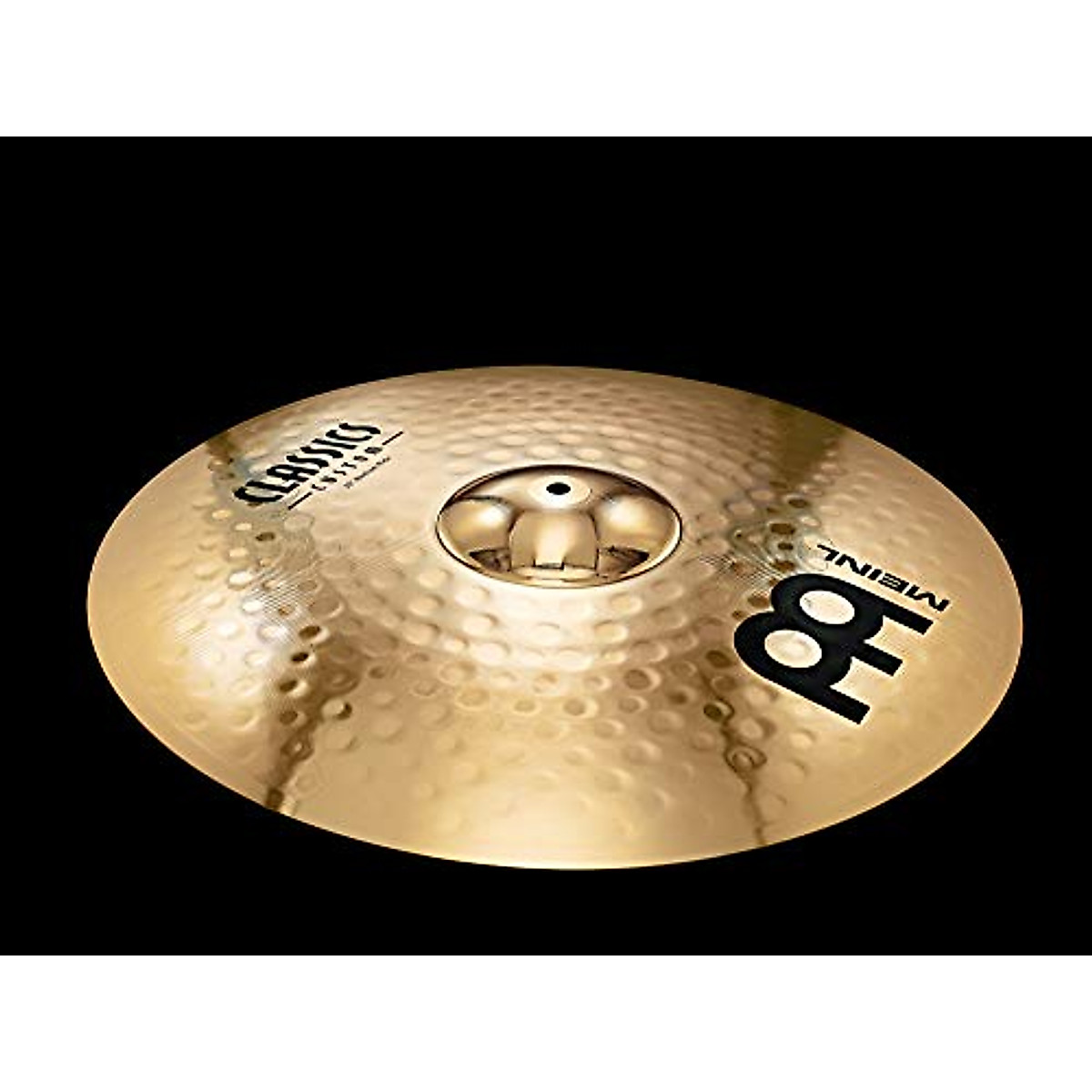 Meinl 20" Medium Ride Cymbal - Classics Custom Brilliant - Made in Germany, 2-YEAR WARRANTY (CC20MR-B)