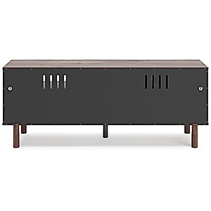 Signature Design by Ashley Calverson Rustic Medium TV Stand Fits TVs up to 63", Brown