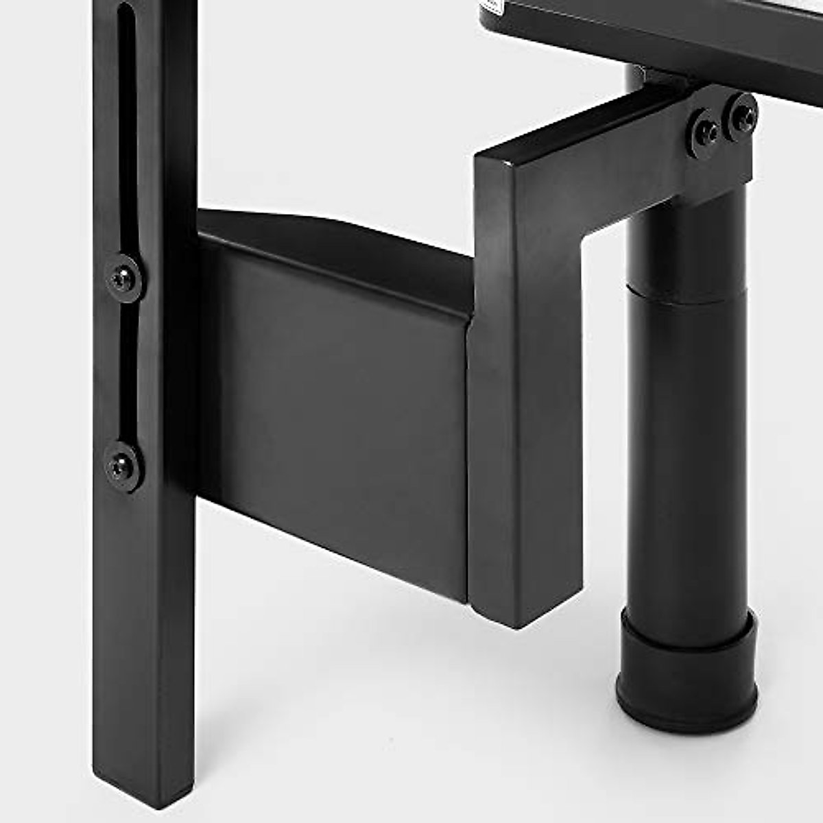ZINUS Jared Adjustable Base Headboard Brackets, Set of 2 / Hardware Included