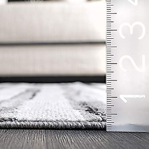 nuLOOM Magdalen Modern Vintage Area Rug, 4' x 6', Grey