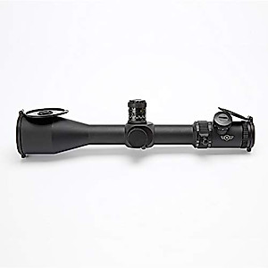 Hi-Lux Optics UD530X56 Uni-Dial 5-30 x 56 34mm Tube Rifle Scope with Green Illuminated MIL Ranging Reticle, Black
