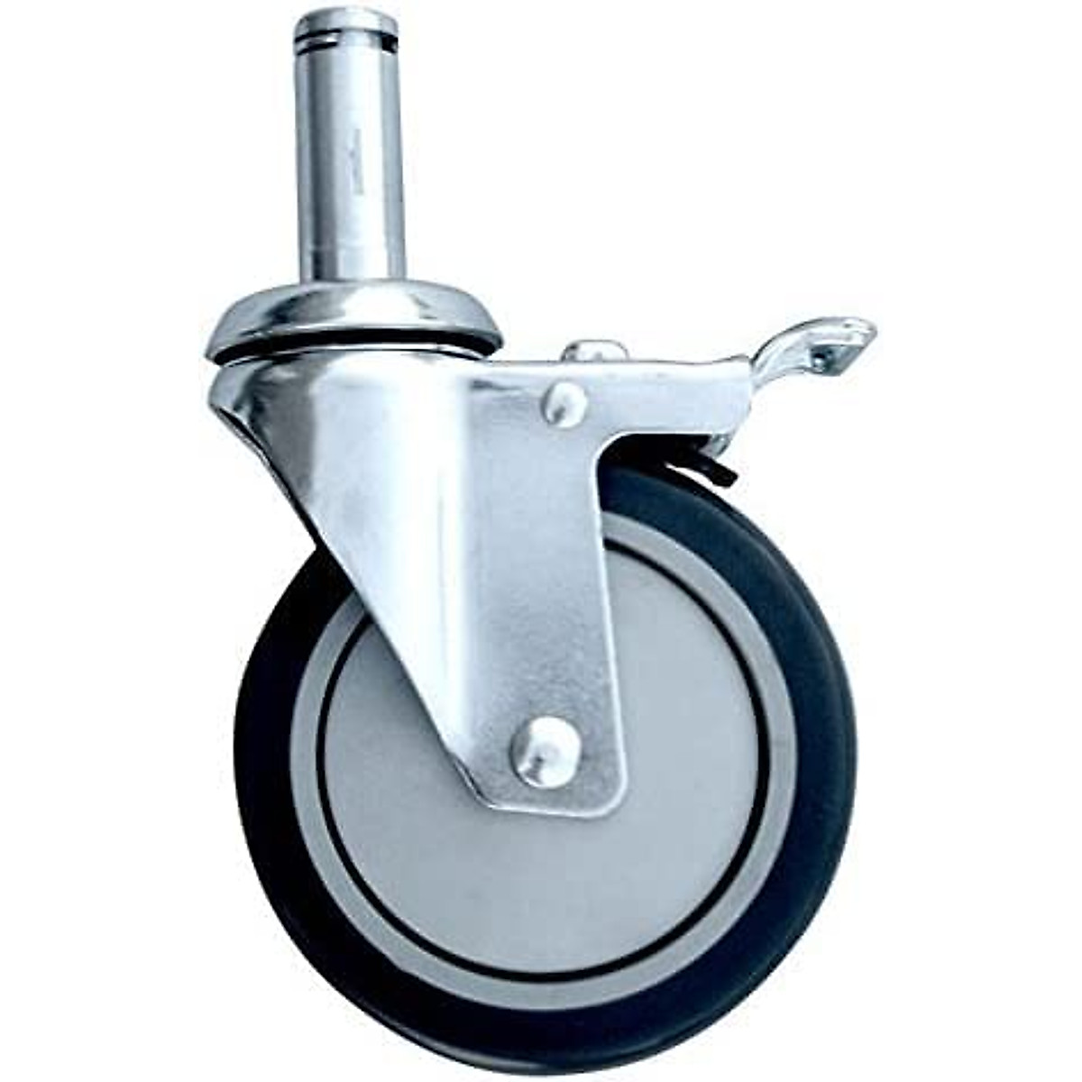 Omega 24" Deep x 48" Wide x 60" High 5 Tier Slanted Wire Black Shelf Truck