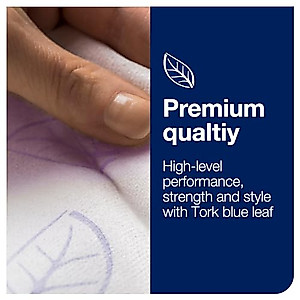 Tork PeakServe Continuous Paper Hand Towels White H5, Premium, Compressed, 12 x 270 sheets, 105066