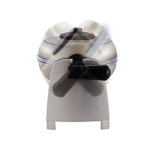 Oster Titanium Infused DuraCeramic Flip Waffle Maker, Stainless Steel (CKSTWFBF22-TECO)