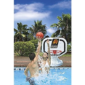 Poolmaster 72924 Phoenix Suns NBA USA Competition-Style Poolside Basketball Game