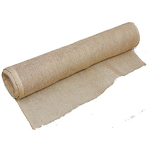Burlap Fabric roll | 40" Wide x 75 feet long-roll |Great for Garden raised bed liners,Edging,Erosion control,Weed Barrier, Aisle runner plant cover tree wrap, 25 yards rolls x 40-inch
