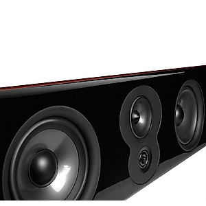 Polk Audio LSiM 706c MM Center Channel Speaker (Midnight Mahogany, Each)