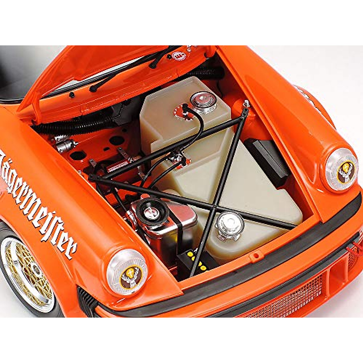 TAMIYA 300012055 12055 1:12 Porsche 934 Jägermeister with PE, Faithful Replica, Model Building, Crafts, Hobbies, Gluing, Plastic kit, Assembly, Unvarnished