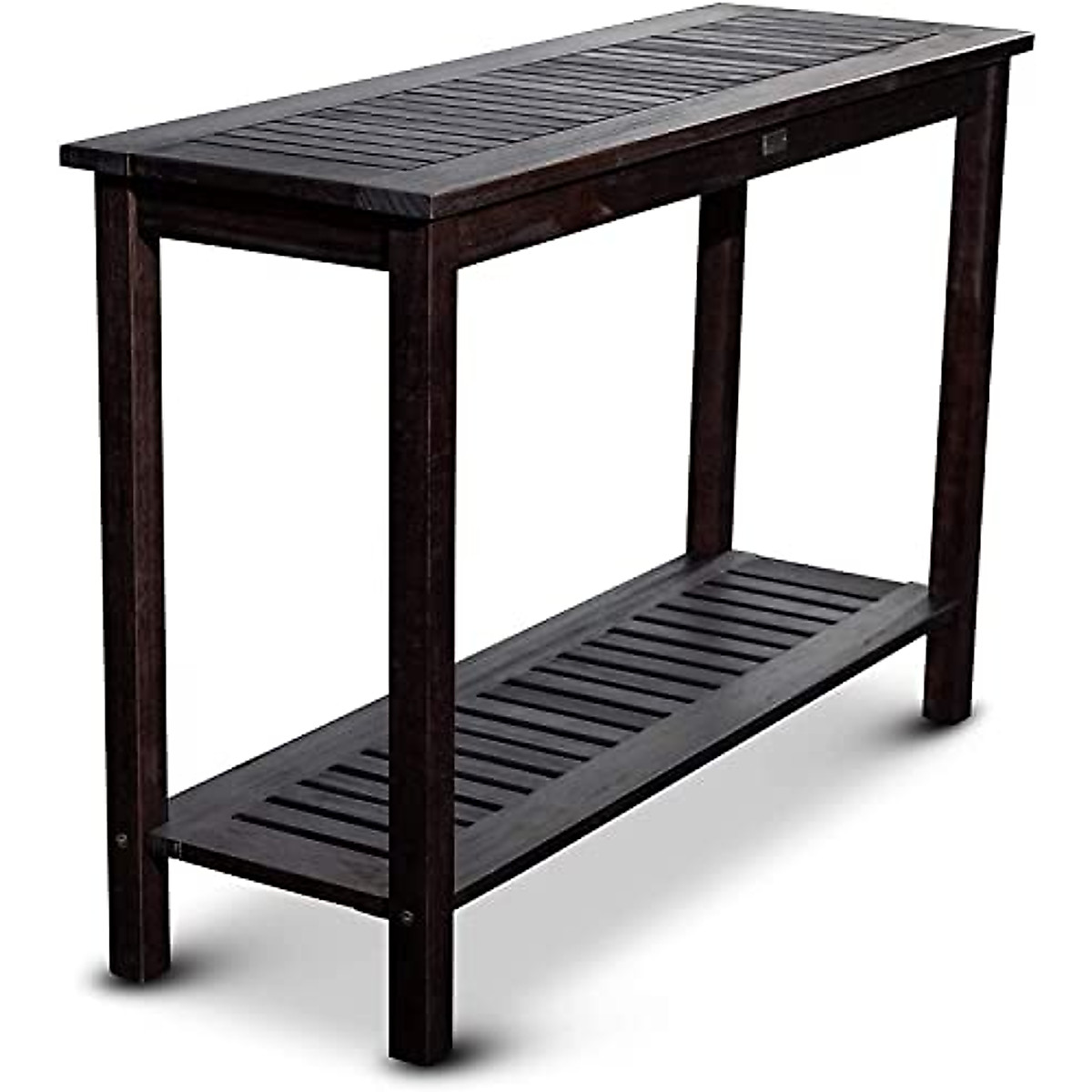 TisYourSeason Wood Console Table Outdoor Patio Furniture (Espresso)